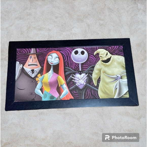 Disney | Art | Nightmare Before Christmas Wall Art | Poshmark